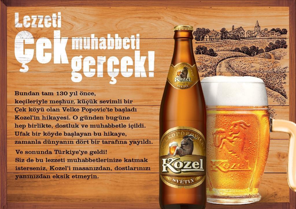 Çek Birası - Pilsner Urquell, Budweiser, Kozel...